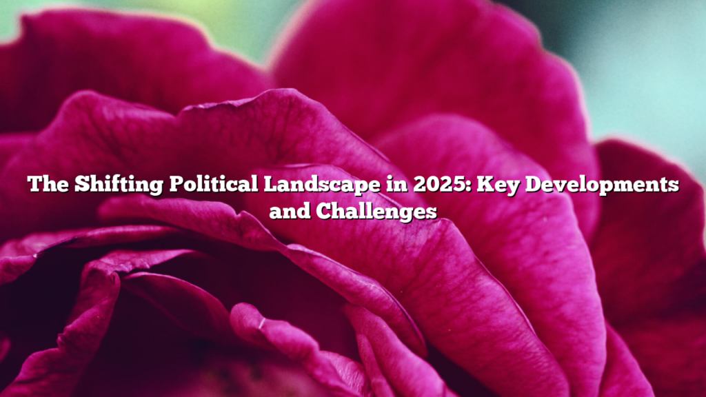 The Shifting Political Landscape in 2025: Key Developments and ...